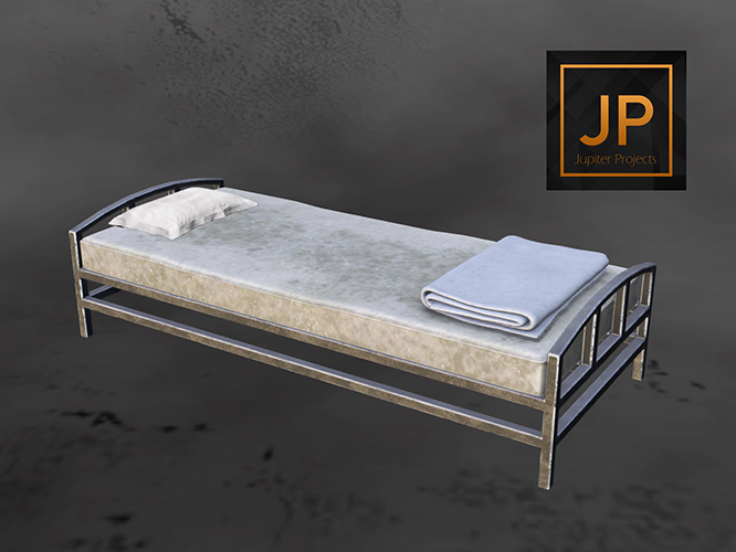 Second Life Marketplace - 02. [Since1975] Prison Cell - Bottom Bunk Bed ...